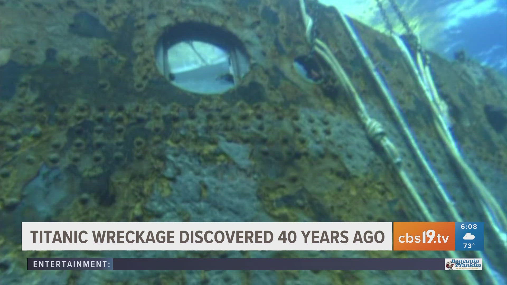 Titanic wreckage discovered 40 years ago | cbs19.tv
