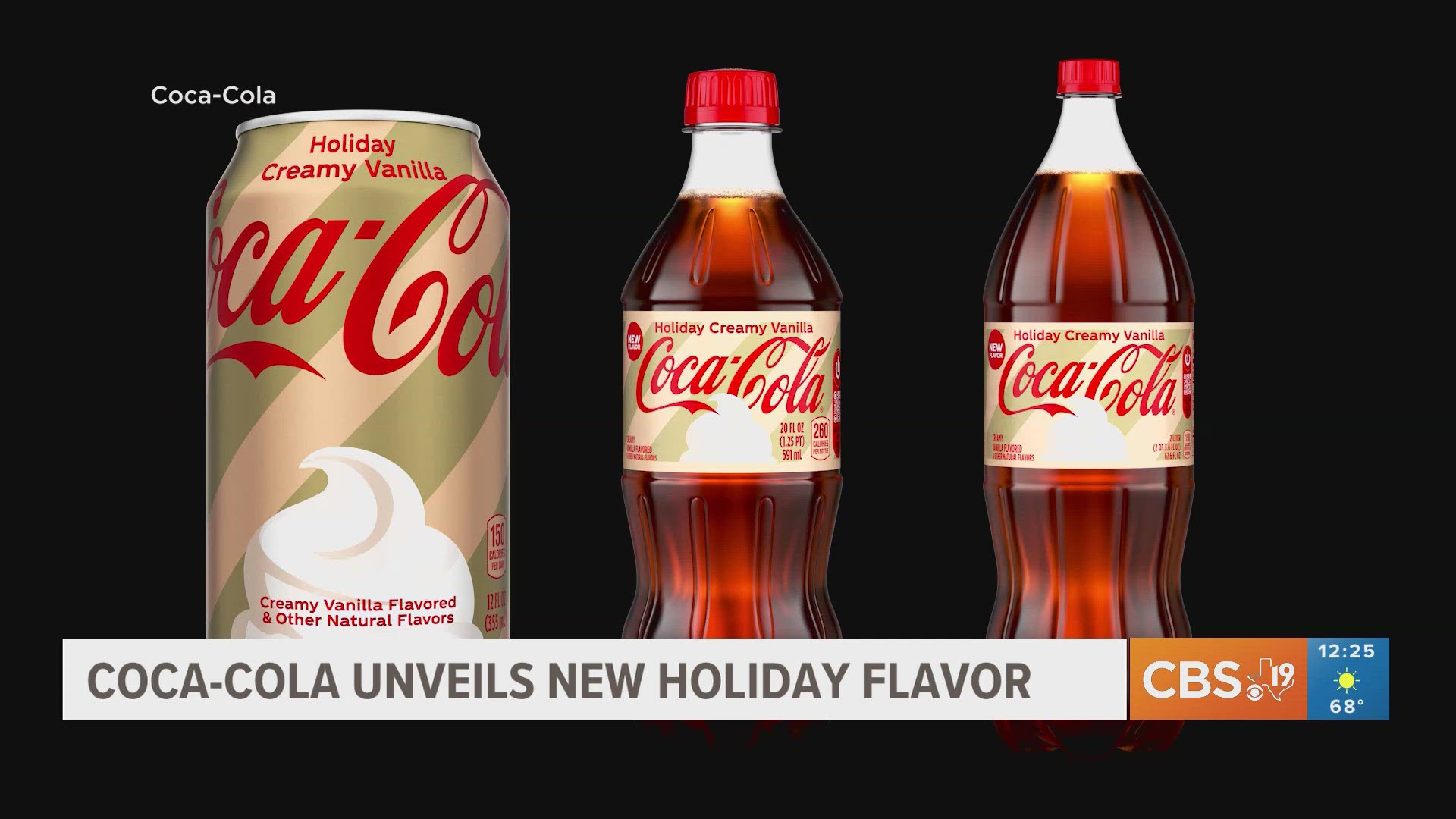 Coca Cola Unveils New Holiday Flavor Cbs19 Tv