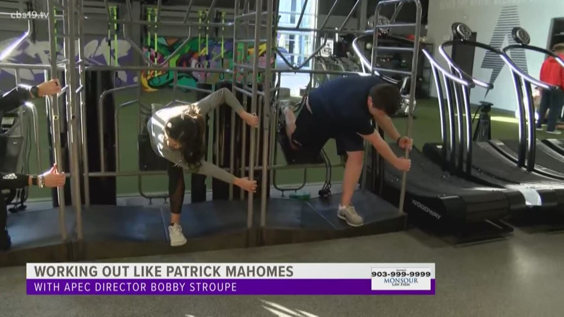 MAKING MAHOMES: CBS19 goes through Patrick Mahomes workout at APEC ...