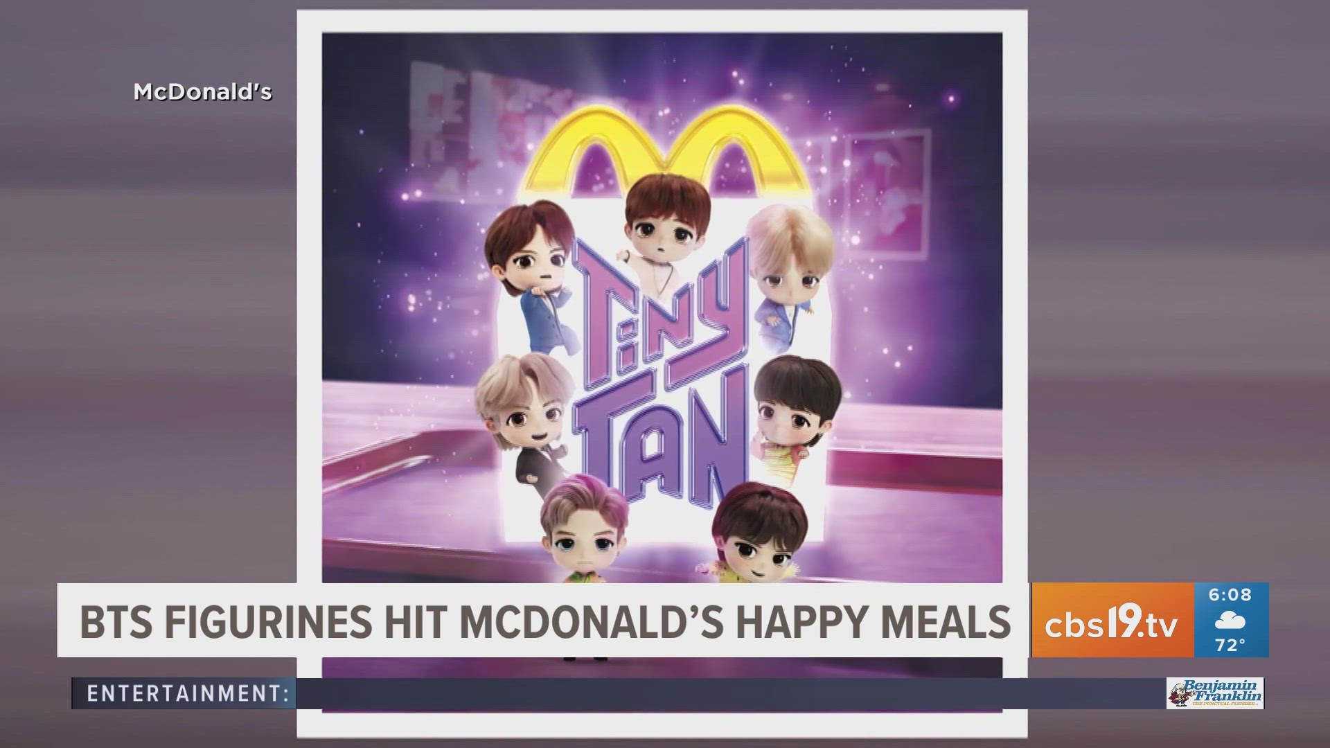 BTS figurines hit McDonald's Happy Meals | cbs19.tv