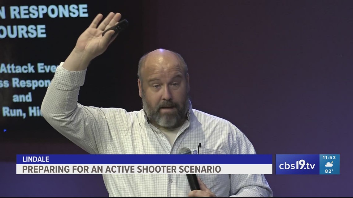 Detective presents citizen active shooter response training | cbs19.tv