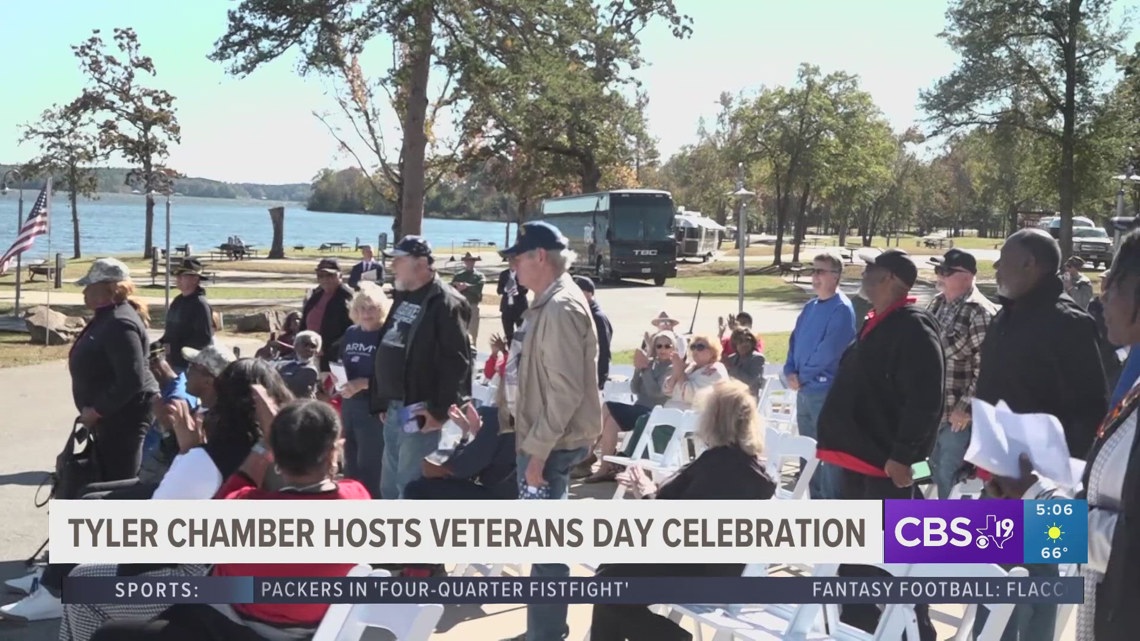 Tyler Chamber of Commerce hosts Veterans Day celebration | cbs19.tv