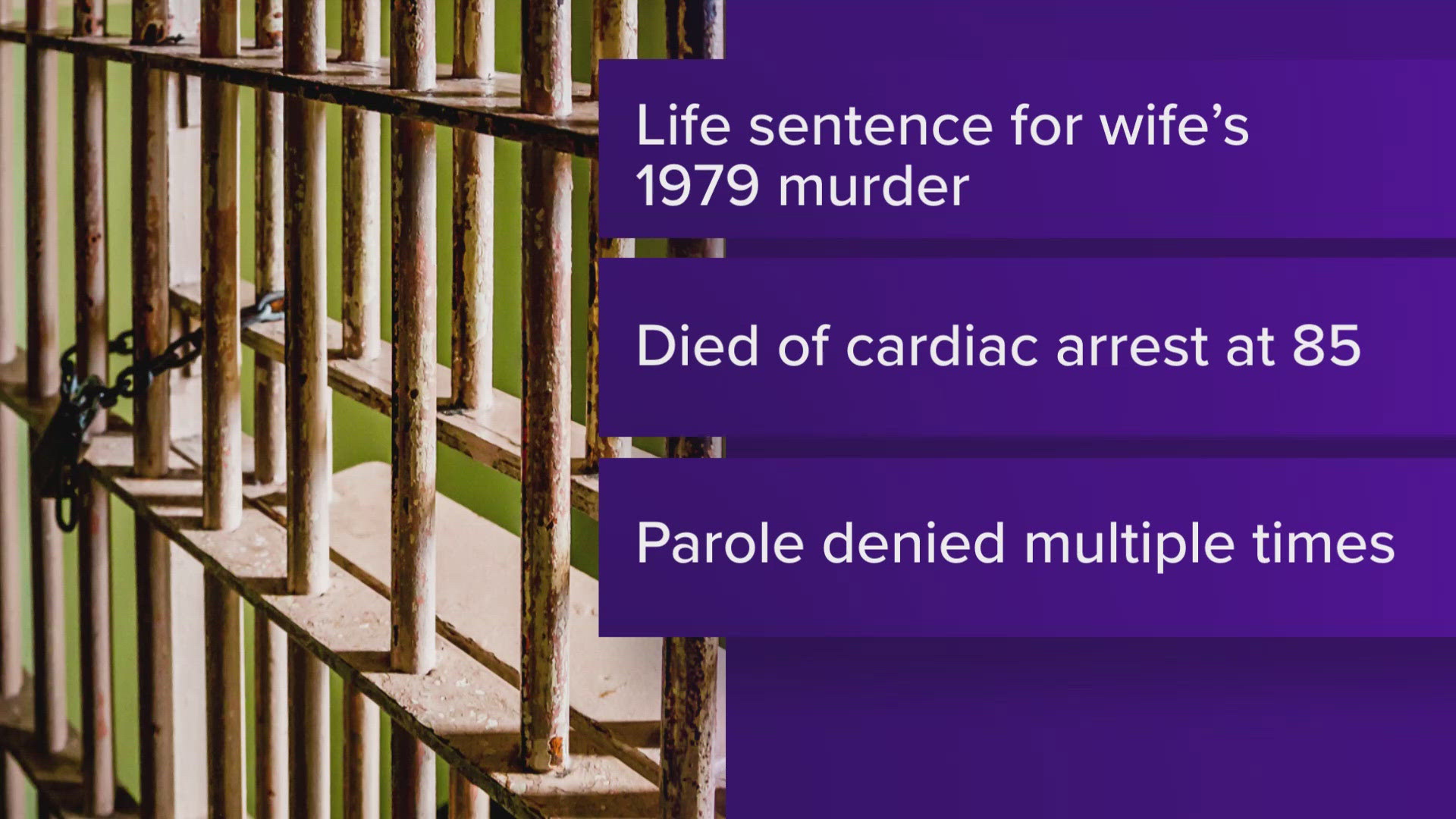 East Texas man, convicted in 1979 wife's murder, dies while serving ...