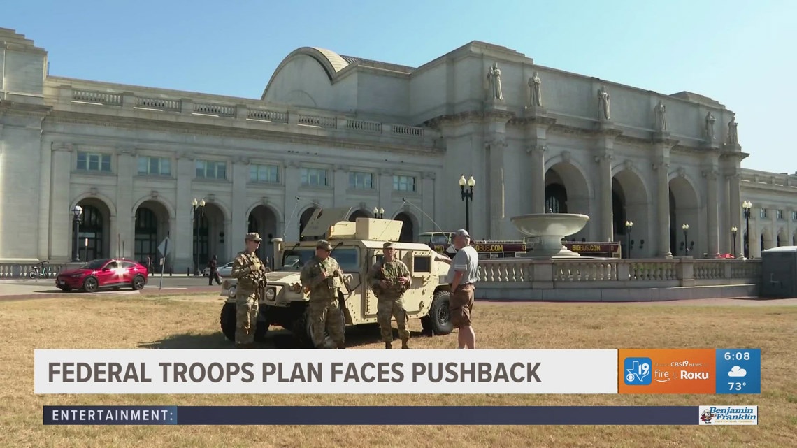 Trump's federal troops plan faces pushback | cbs19.tv