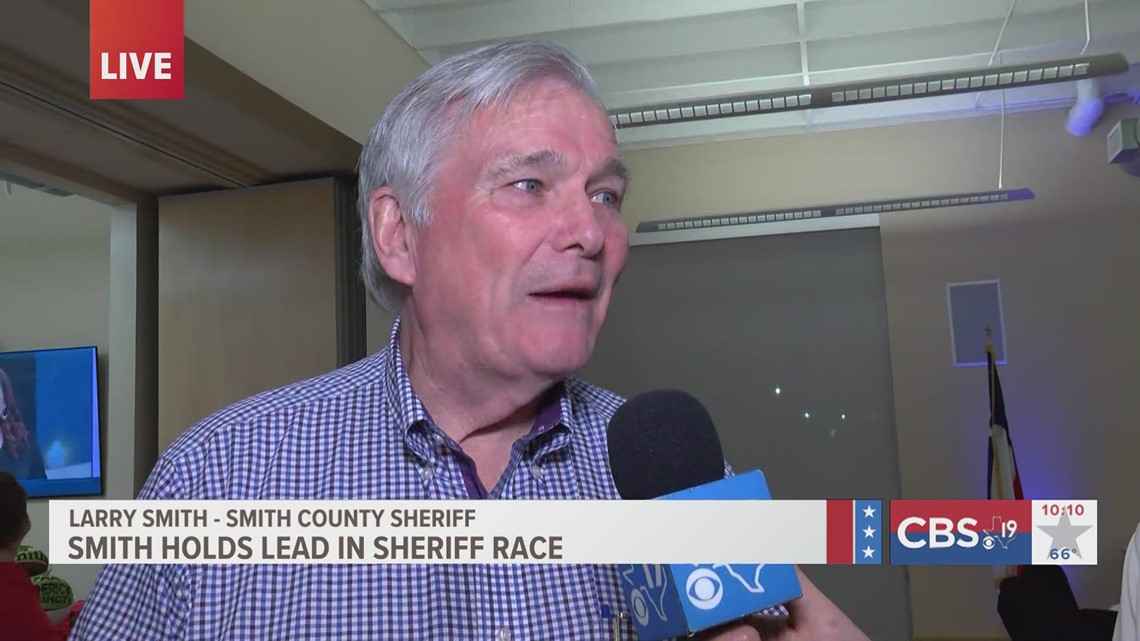 Smith County Sheriff Larry Smith wins Republican primary challenge ...