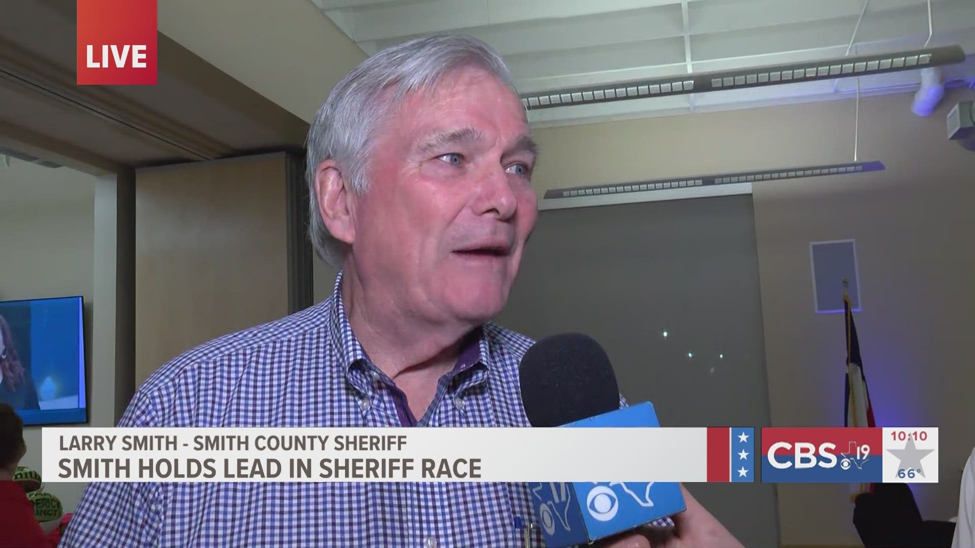 Smith County Sheriff Larry Smith wins Republican primary challenge | cbs19.tv