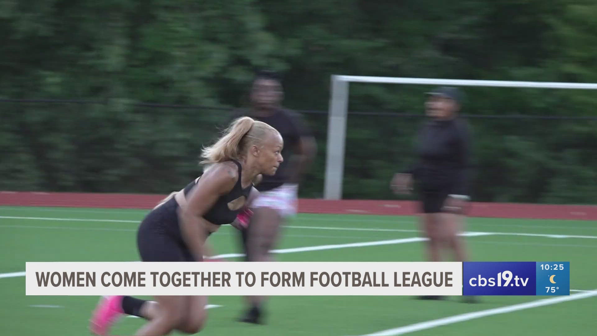 Women come together to form football league in Tyler | cbs19.tv