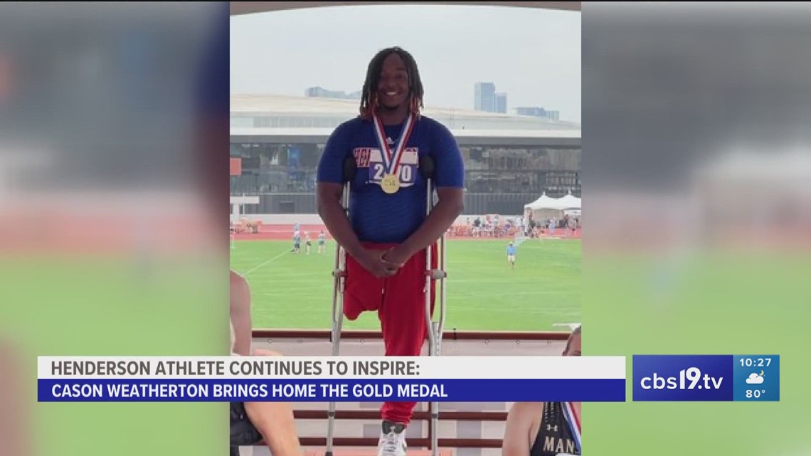 Henderson's Cason Weatherton brings home gold at state track meet ...