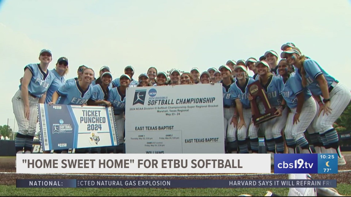 ETBU softball hosting, playing in D-III National Championship | cbs19.tv
