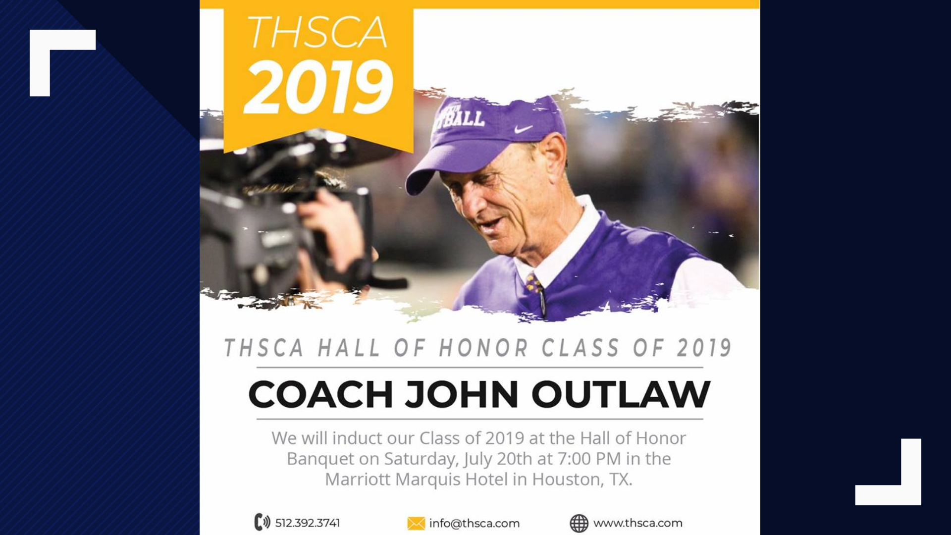 Late East Texas coaching legend John Outlaw to be inducted into THSCA ...