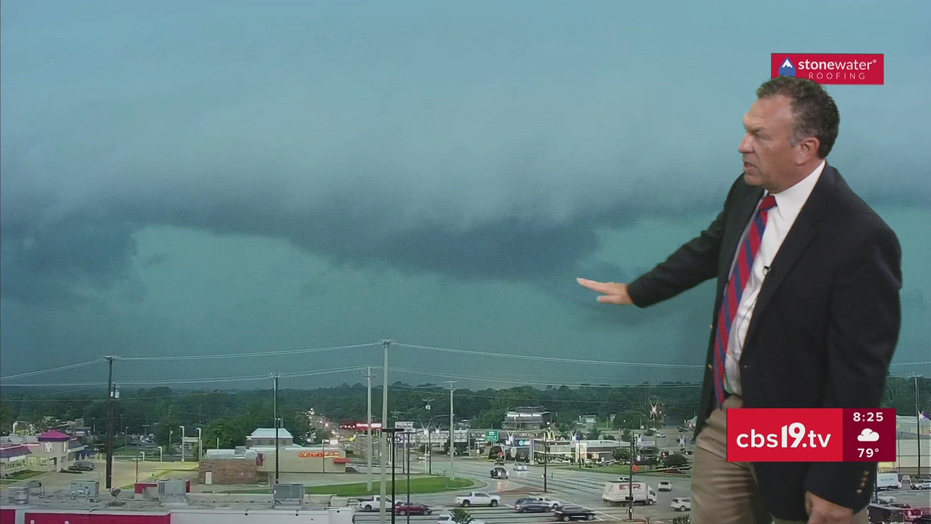 WATCH: Shelf cloud spotted over Tyler | cbs19.tv