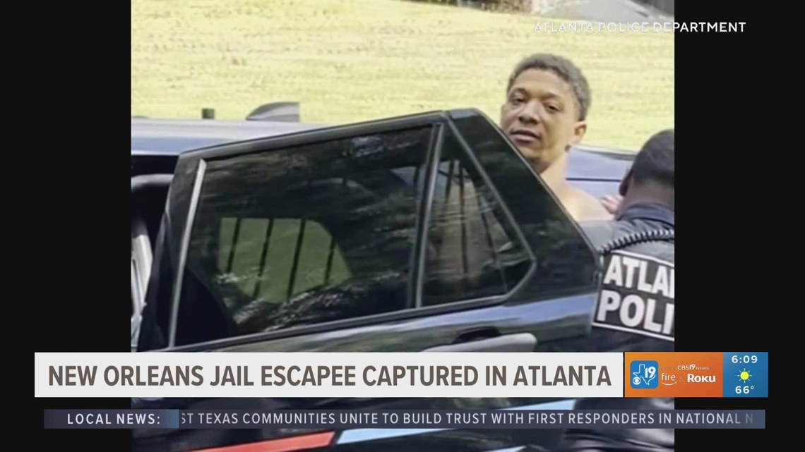 Last escaped New Orleans inmate captured after standoff in Atlanta ...