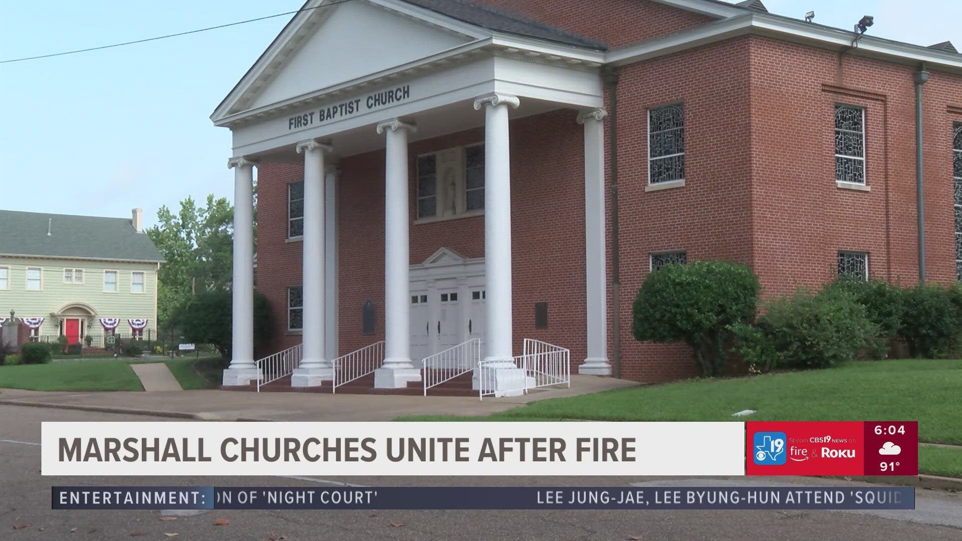 Historic Texas church begins rebuilding process, continues ministry ...