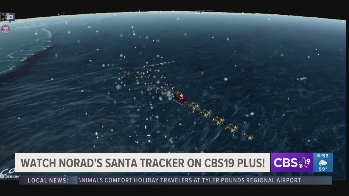 NORAD keeps up tradition of tracking Santa's arrival | cbs19.tv