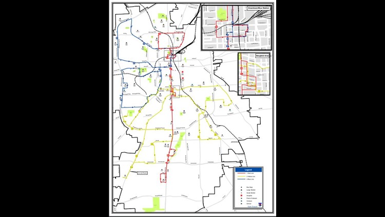 CITY: Tyler Transit implements alternate routes through April 1 | cbs19.tv