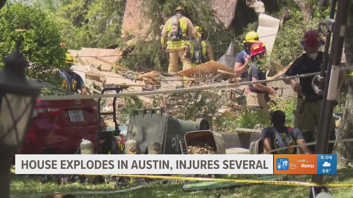 Multiple injuries reported after house explodes in Austin | cbs19.tv
