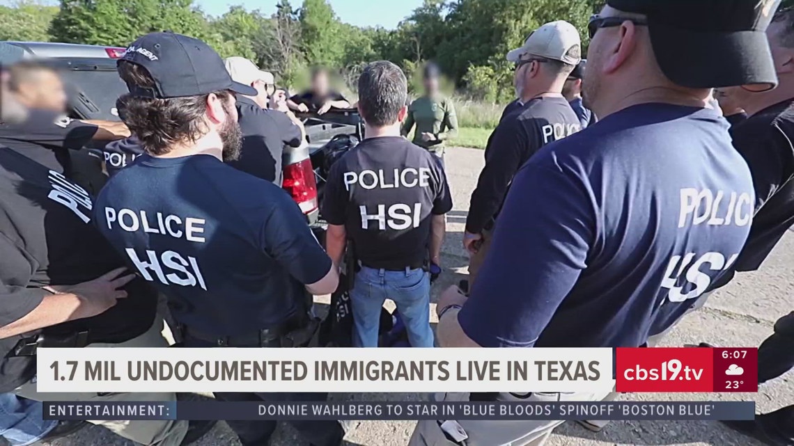 REPORT: 1.7 million undocumented immigrants live in Texas | cbs19.tv