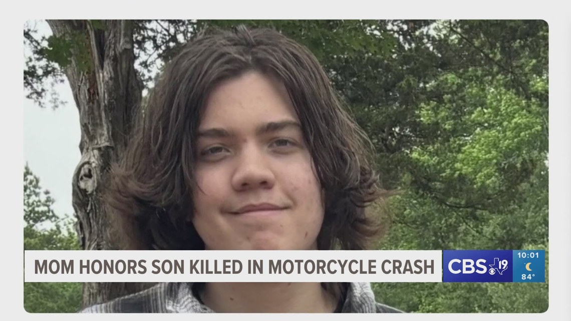 Mother advocates for motorcycle safety after son's crash | cbs19.tv
