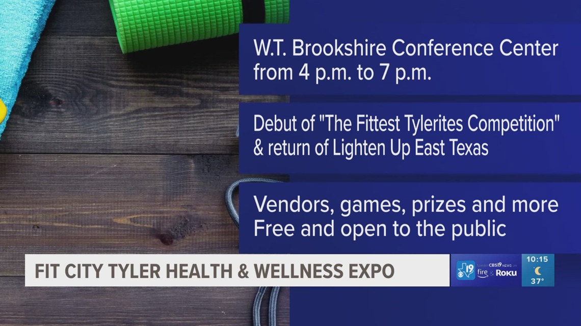 Fit City Tyler Health & Wellness Expo taking place Thursday | cbs19.tv