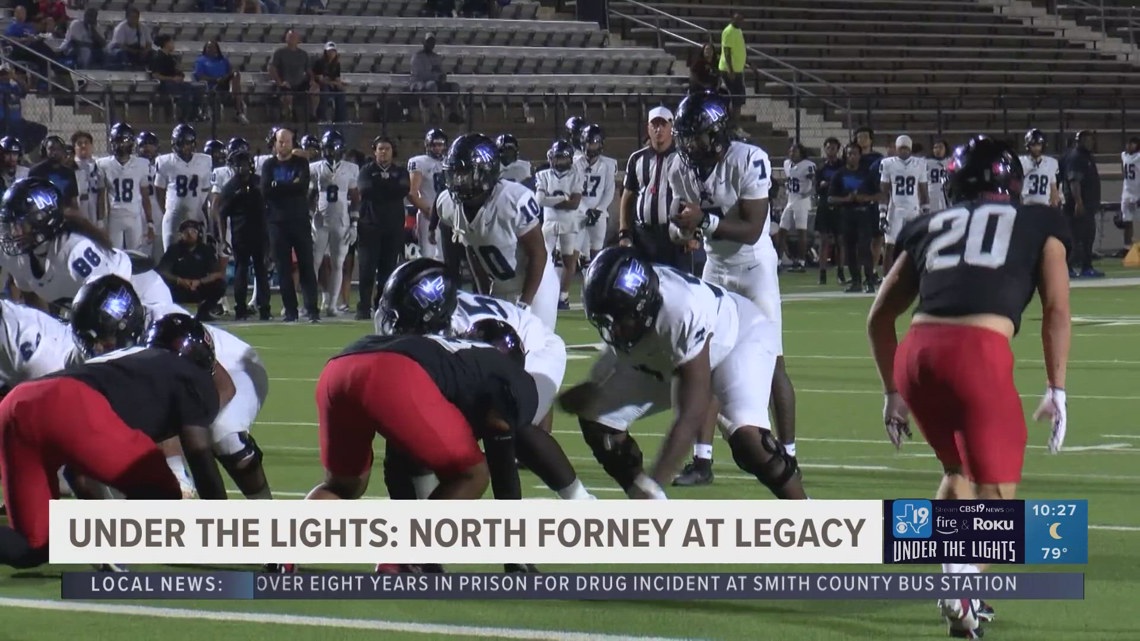 UNDER THE LIGHTS: North Forney crushes Tyler Legacy 71-19 | cbs19.tv