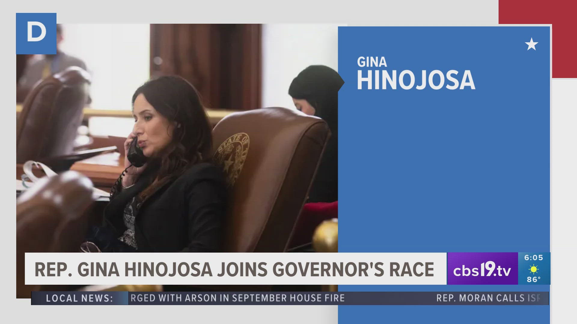 State Rep. Gina Hinojosa running for Texas governor | cbs19.tv