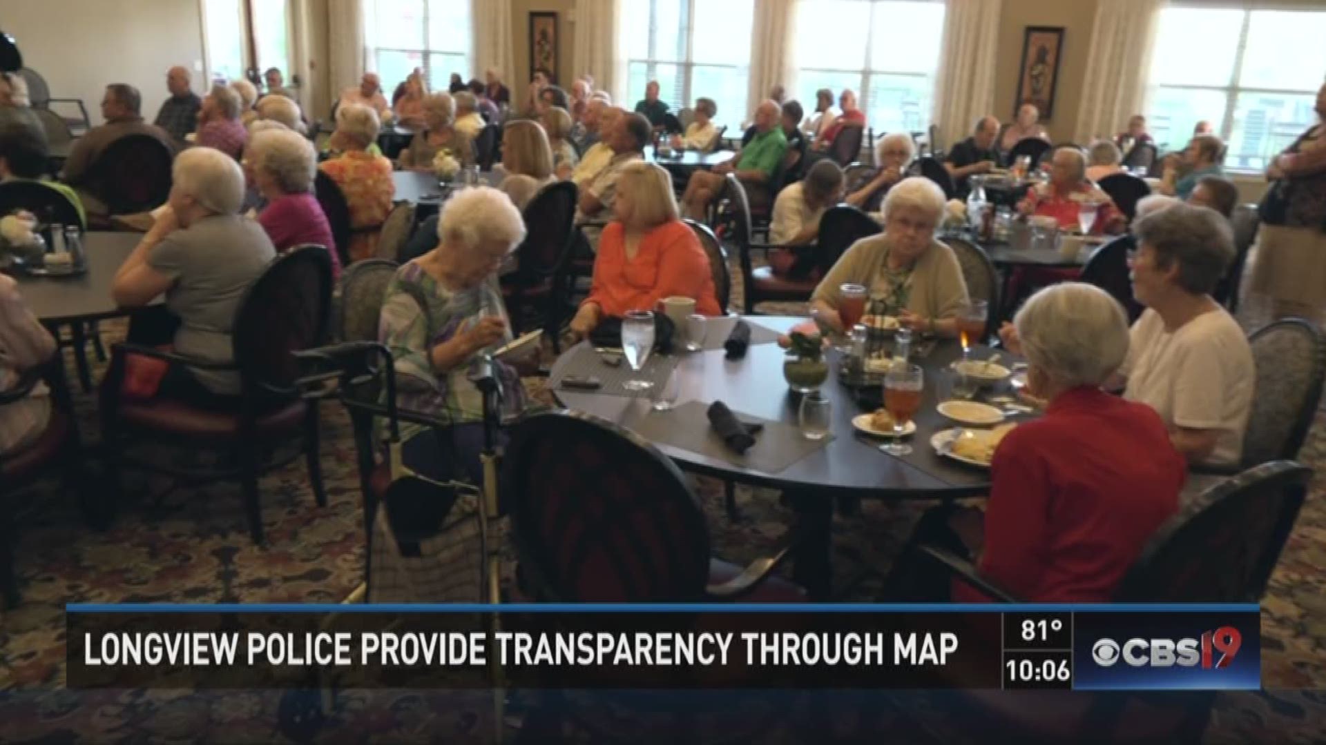 Longview Police provide transparency through interactive map | cbs19.tv