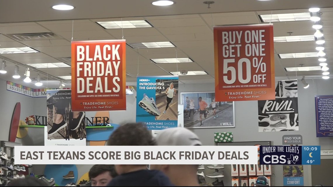 East Texans score big holiday deals for Black Friday | cbs19.tv