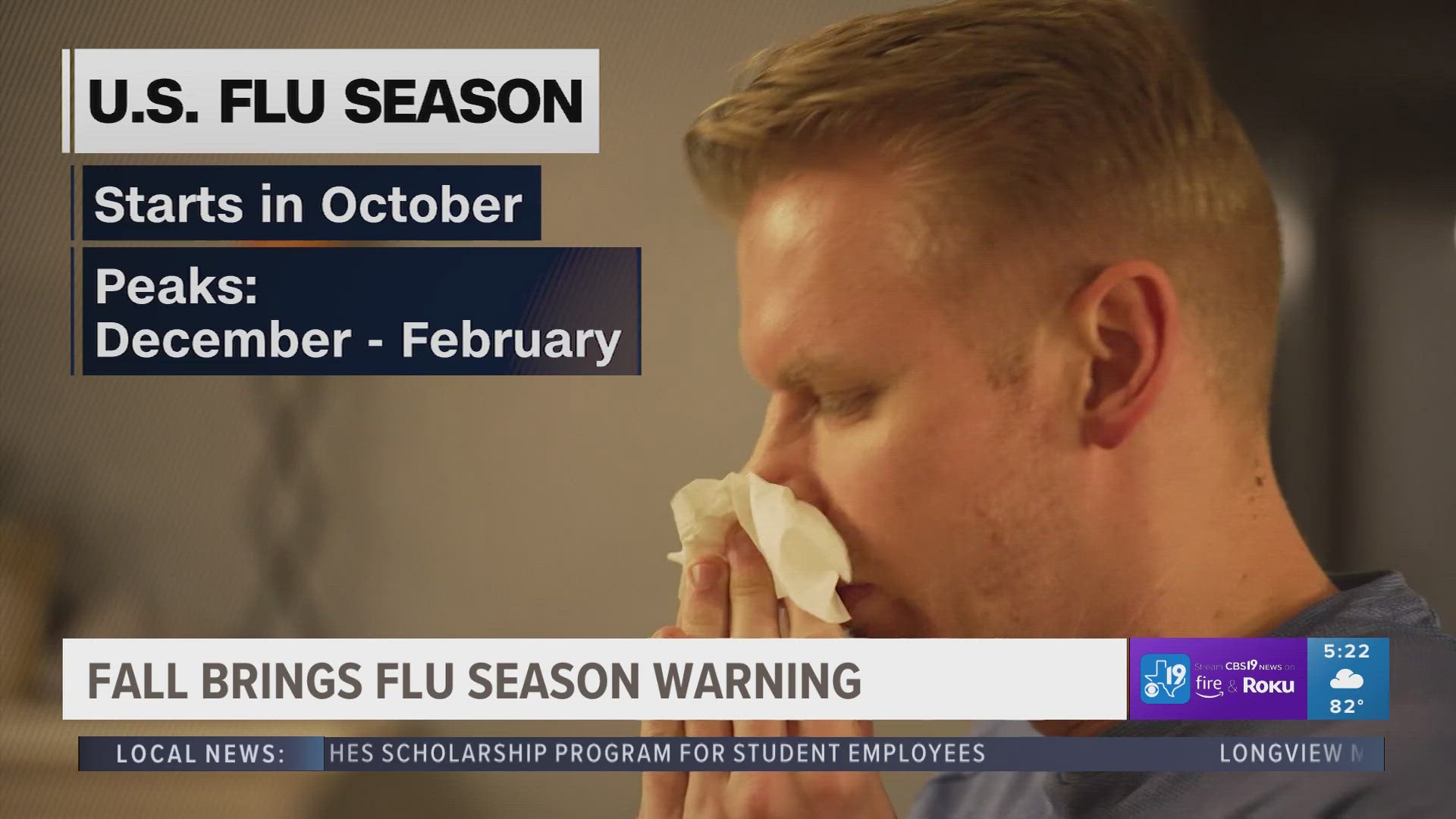 HEALTH: Fall brings flu season warning | cbs19.tv