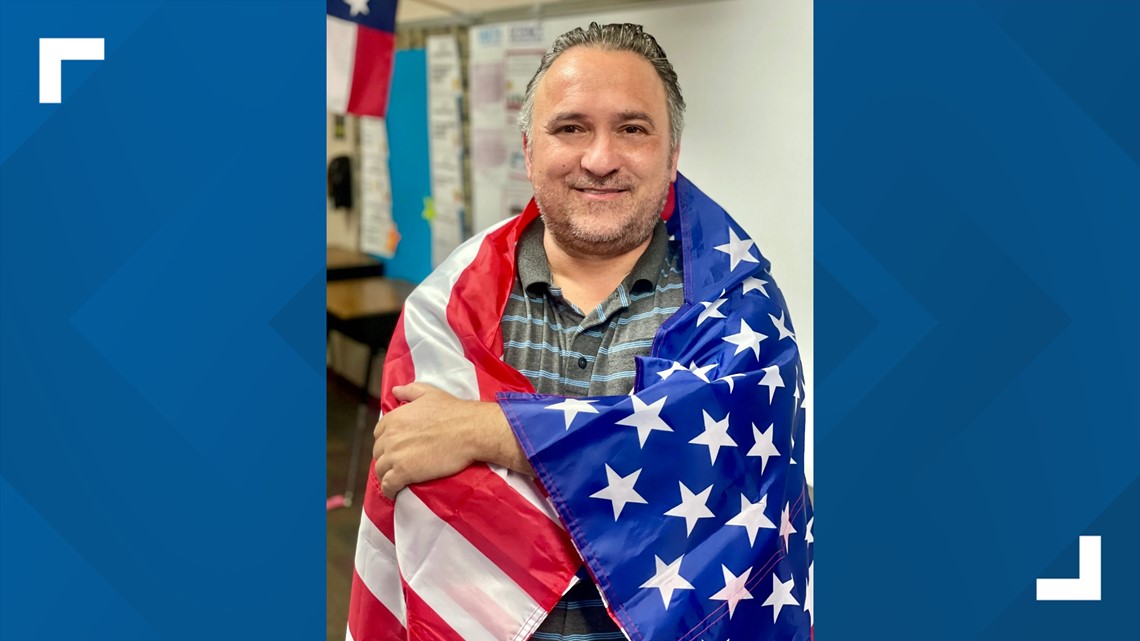 PROUD TO BE AN AMERICAN: East Texas elementary school teacher becomes ...