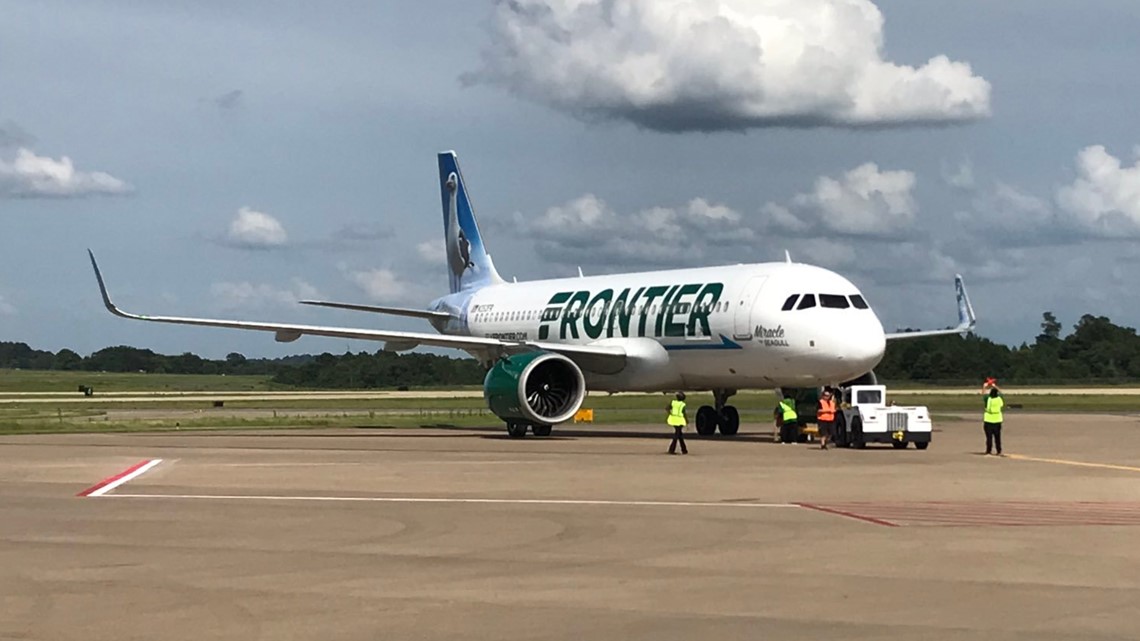 Frontier Airlines now operating out of Tyler Pounds Airport | cbs19.tv
