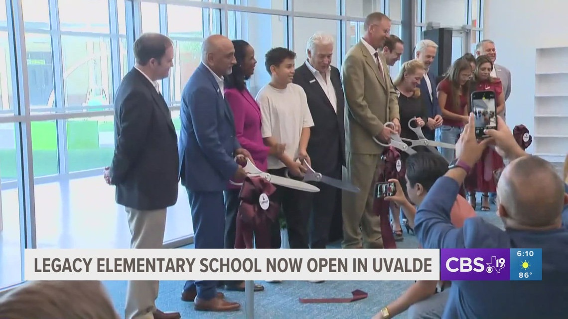 ACROSS TEXAS: Legacy Elementary School opens in Uvalde, GOP lawmakers ...