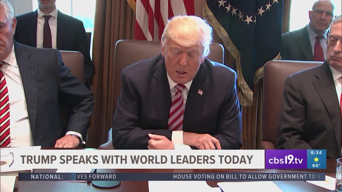 President-elect Trump talking with world leaders | cbs19.tv
