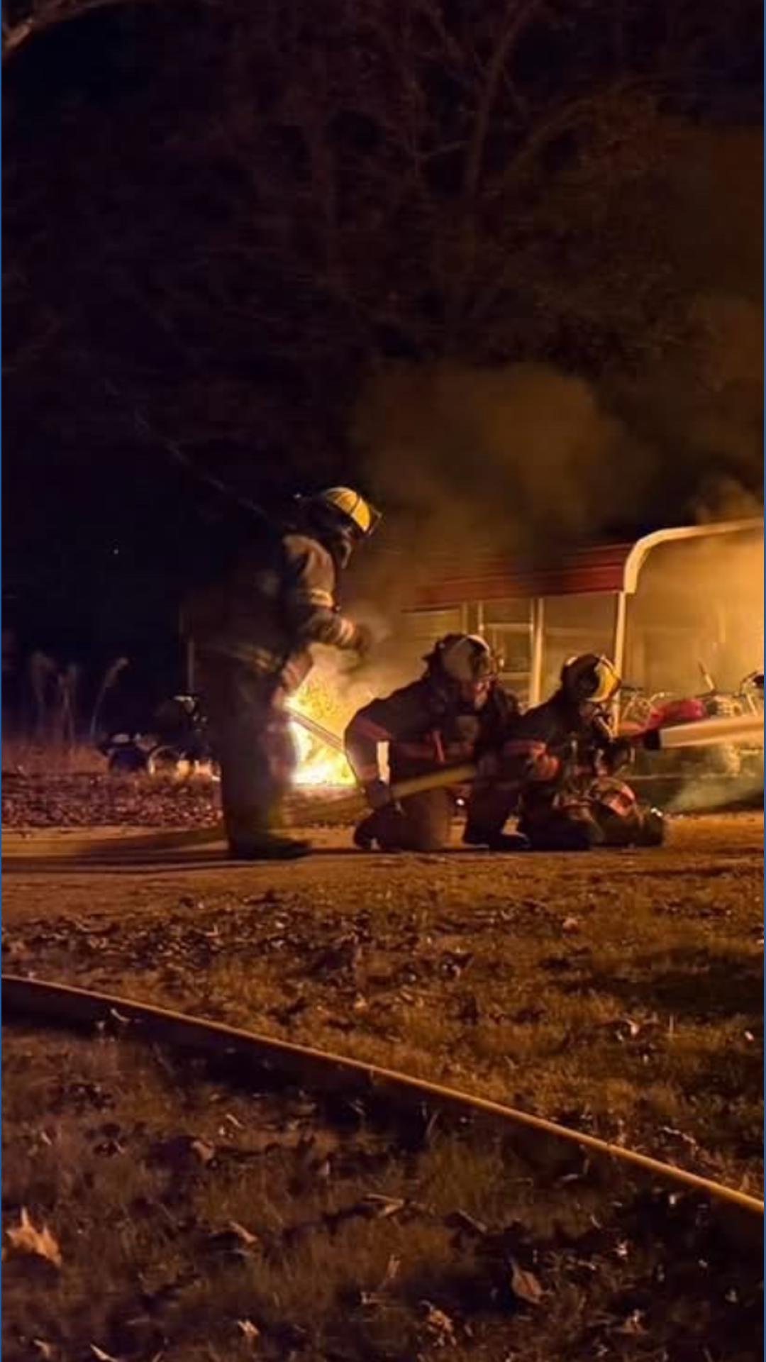Multiple crews respond to 'fully involved' fire in Van Zandt County ...