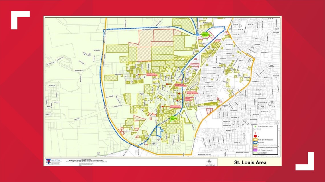 Incentives are offered for the infill development plan in Tyler | cbs19.tv