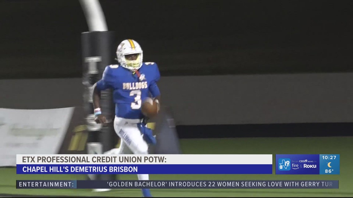 CBS19 PLAYER OF THE WEEK: Chapel Hill's Demetrius Brisbon | cbs19.tv