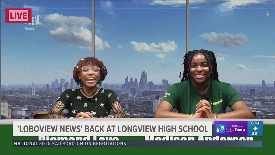 Longview High School students returns to student-ran newscast | cbs19.tv