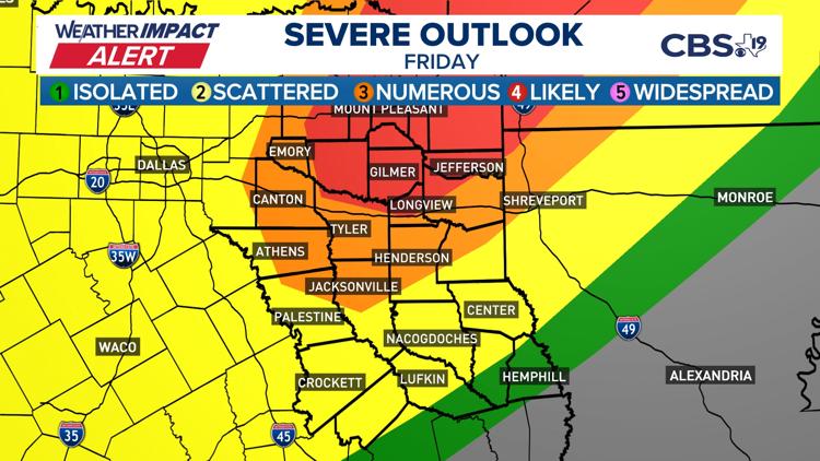 Tyler Weather Radar | Tyler, Texas | cbs19.tv
