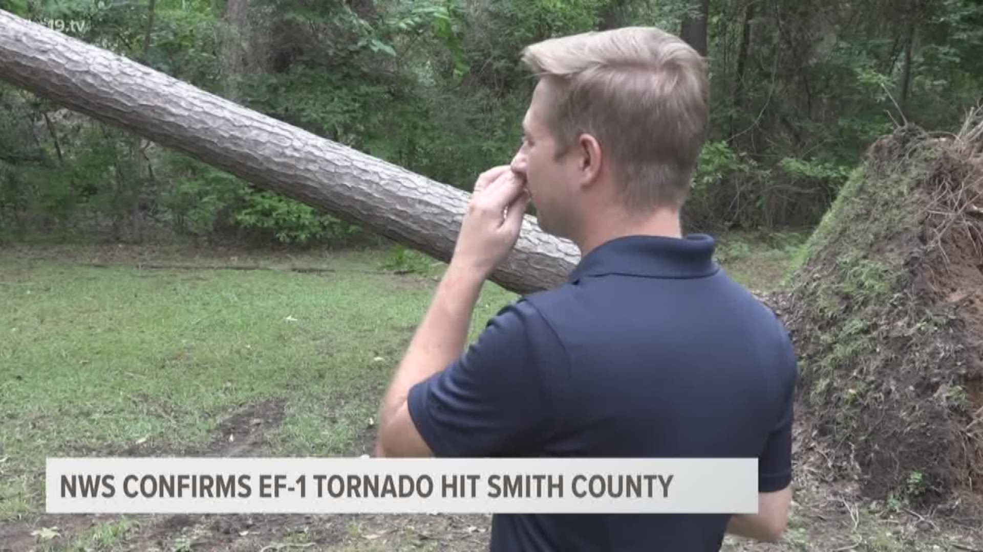 Update Nws Confirms Low End Ef1 Tornado Touched Down In Smith County