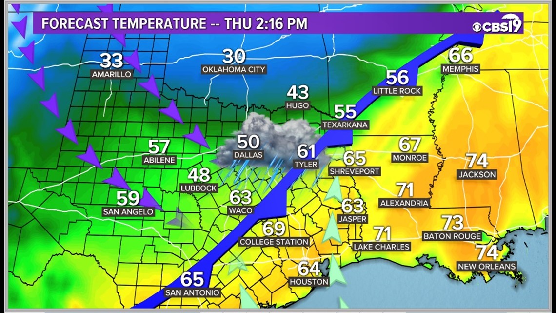 Severe Weather Threat Returns to East Texas Overnight! Upgraded to ...