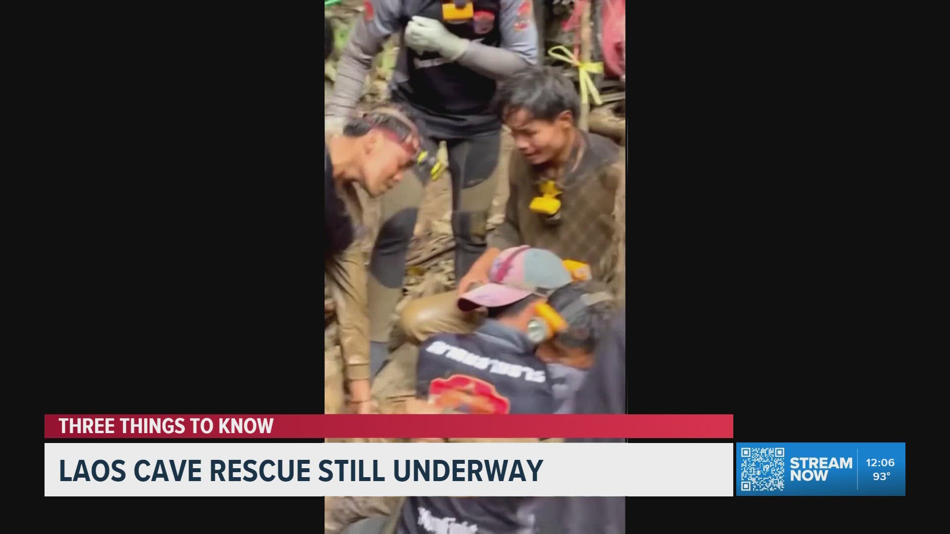 4 miners rescued from flooded Laos cave as search continues for two ...