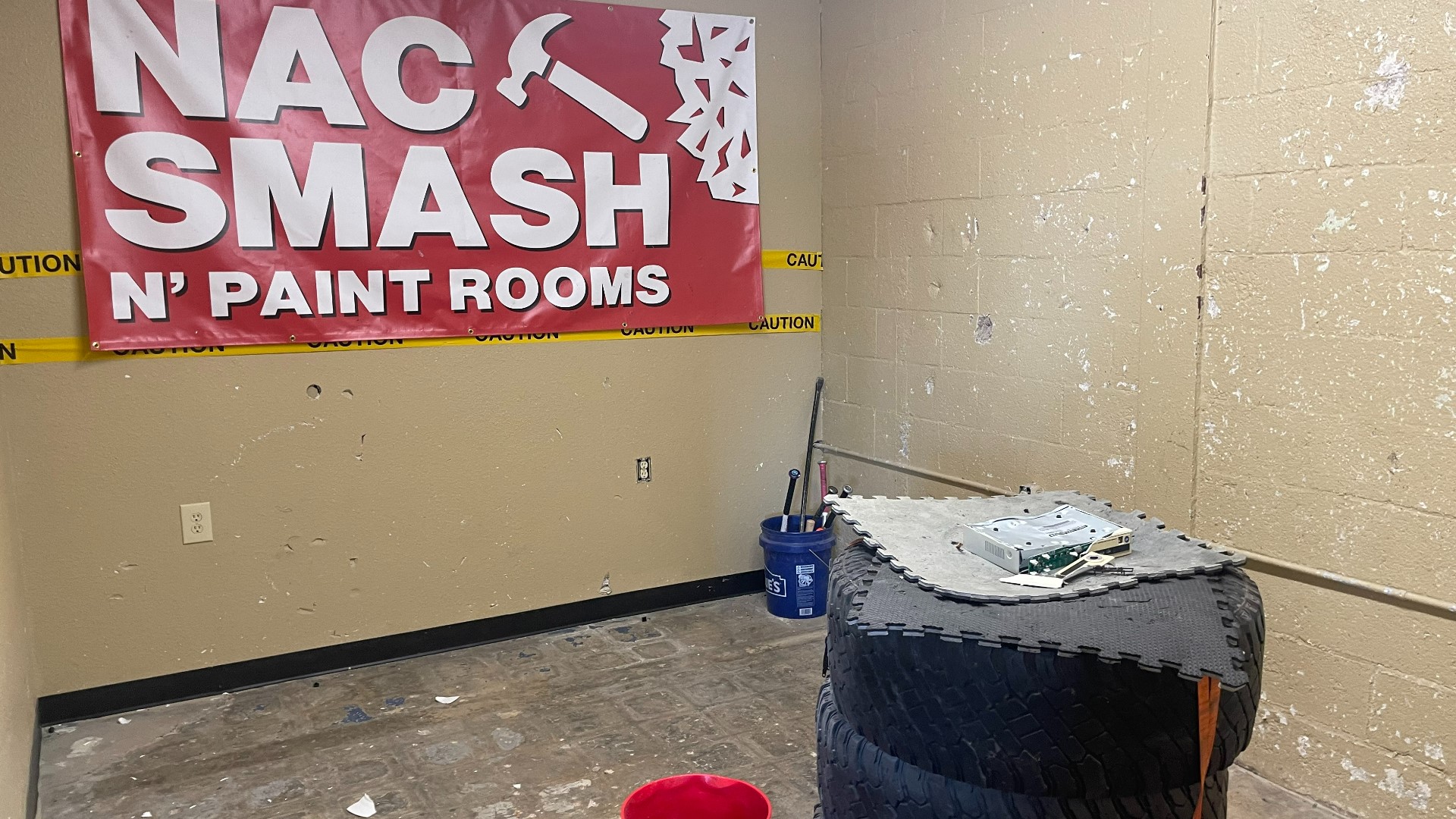 Nac Smash N' Paint Rooms lets people release their inner rage | cbs19.tv