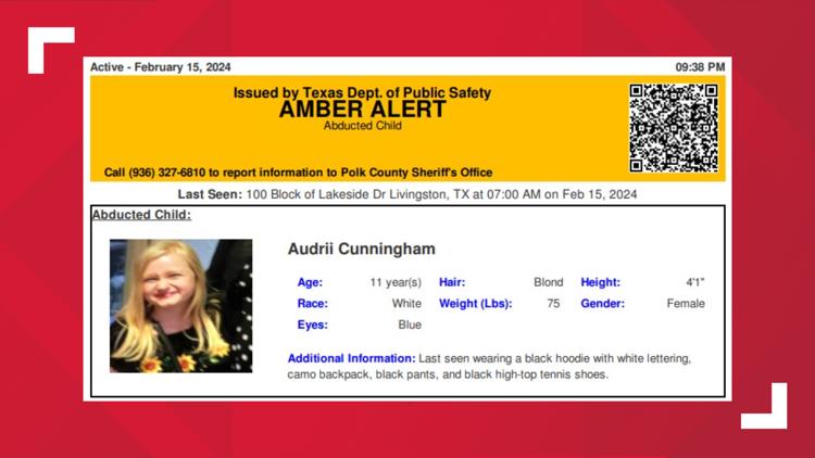 AMBER Alert issued for missing Texas 11-year-old | cbs19.tv