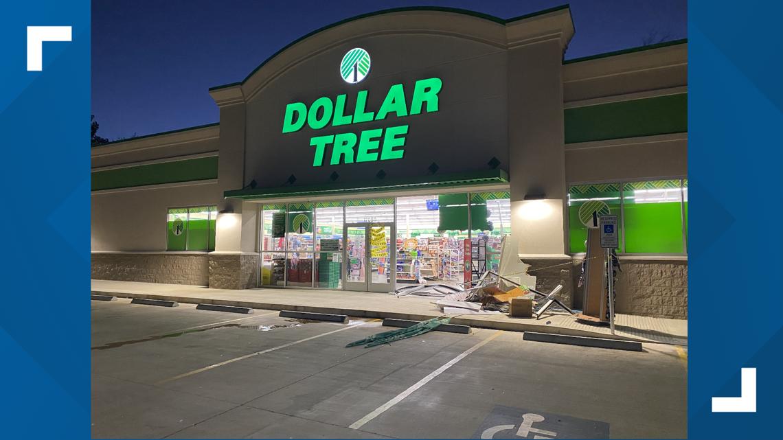 Car drives through East Texas Dollar Tree entrance | cbs19.tv