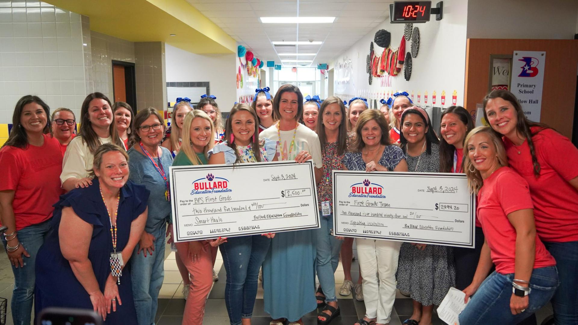 Bullard ISD teachers receive over $72,000 in grants for projects | cbs19.tv
