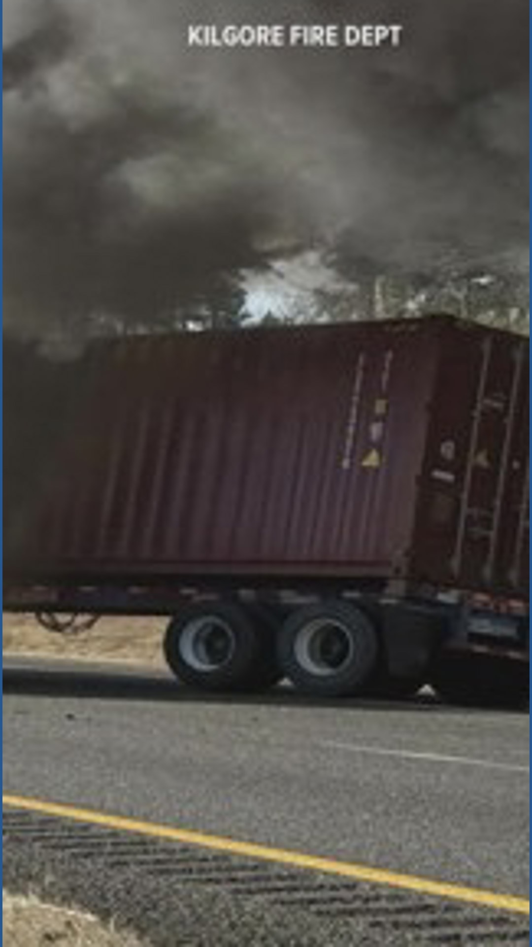 Interstate 20 westbound in Kilgore area shutdown due to 18-wheeler fire ...