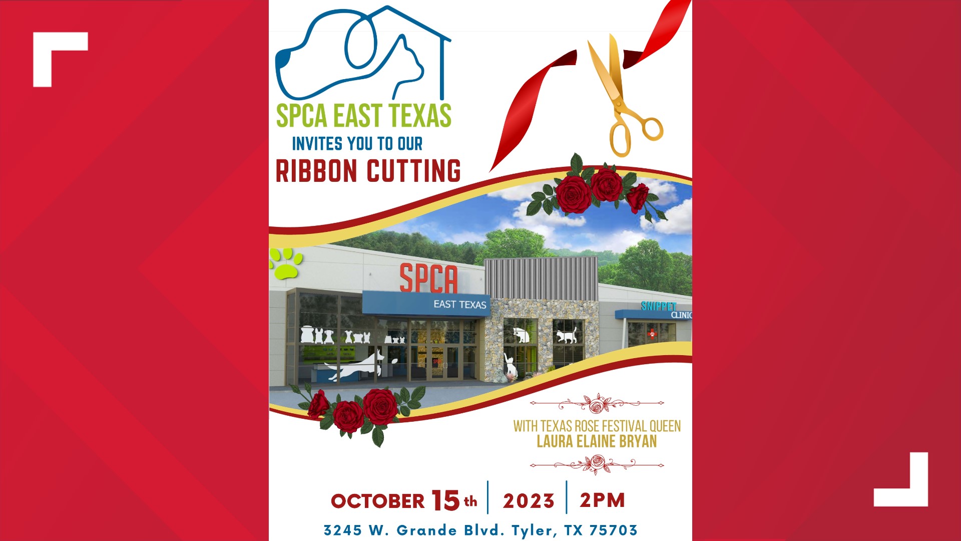 SPCA ETX celebrates new facility with ribbon-cutting ceremony | cbs19.tv