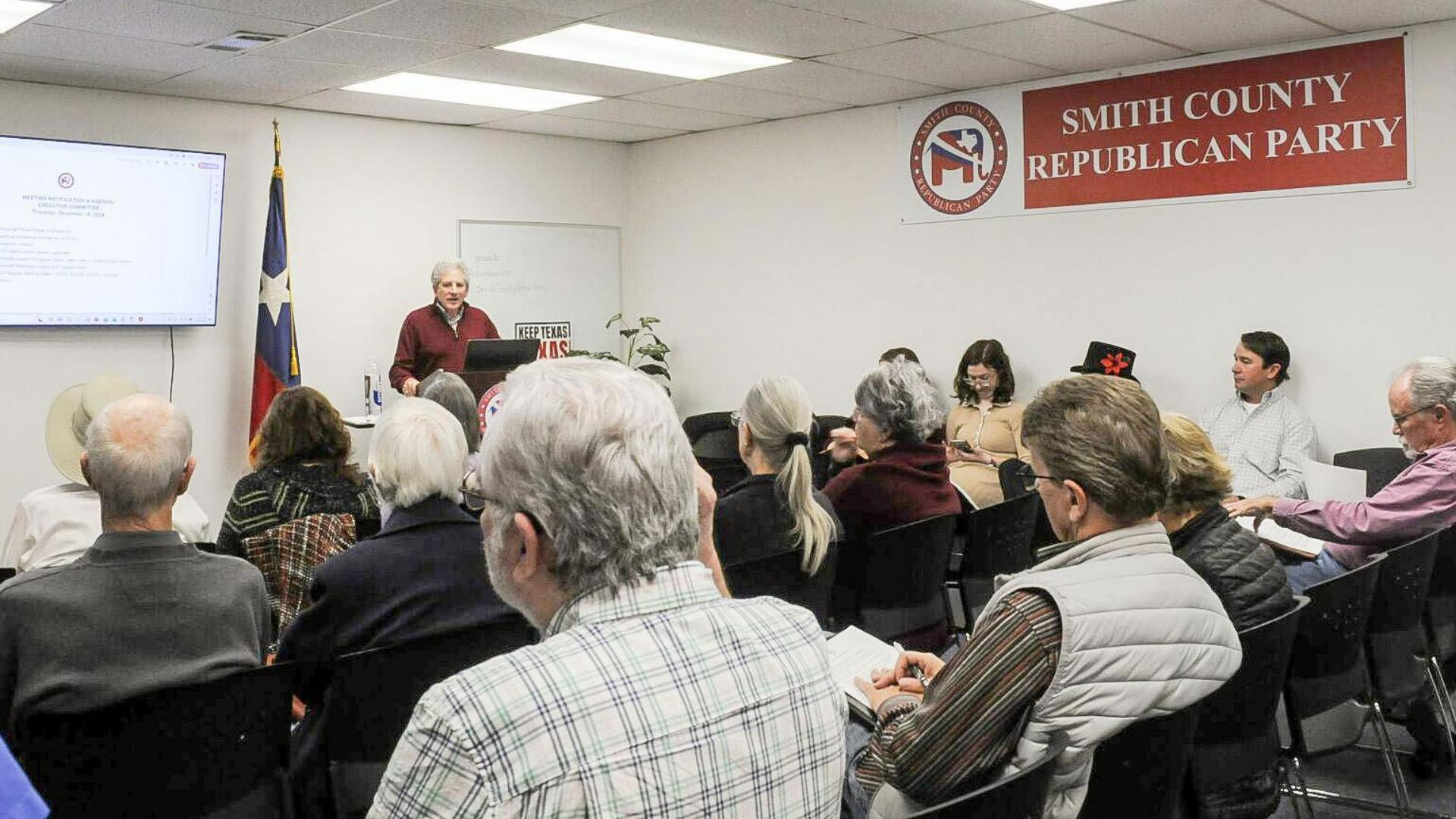 Smith County GOP asks for unity behind David Cook for House speaker ...