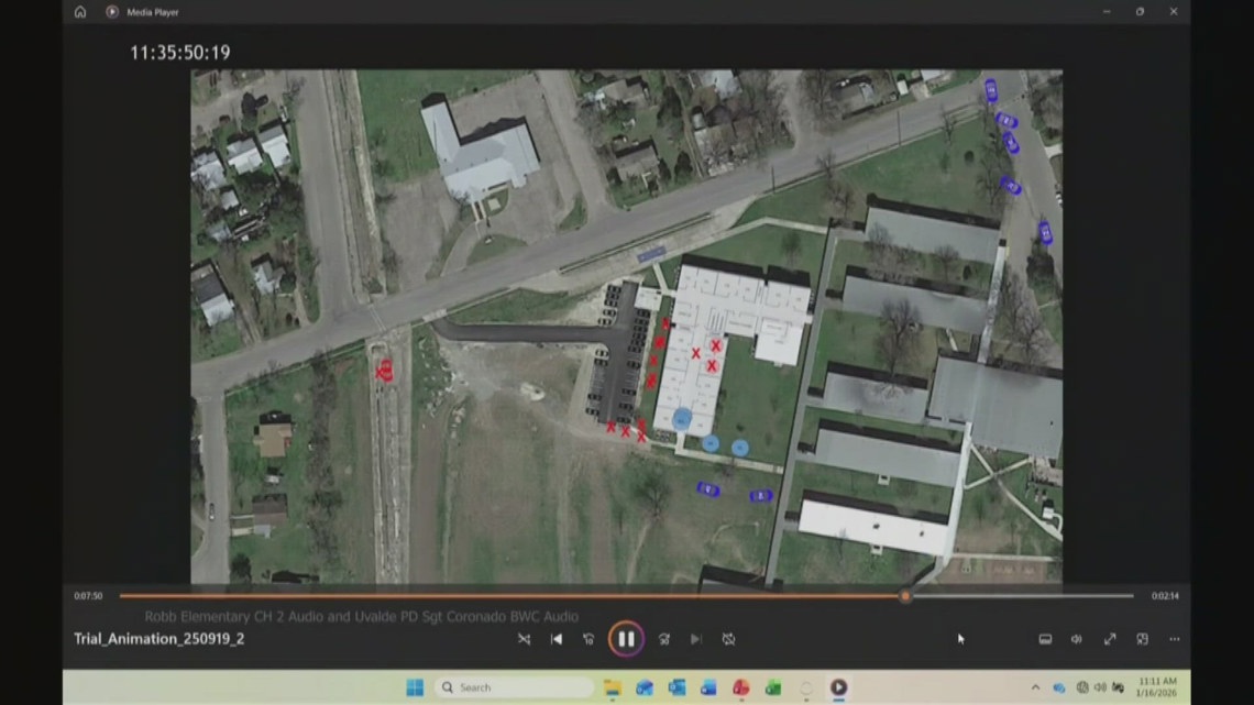 Ex-Uvalde officer's trial resumes with animation of shooting shown in ...