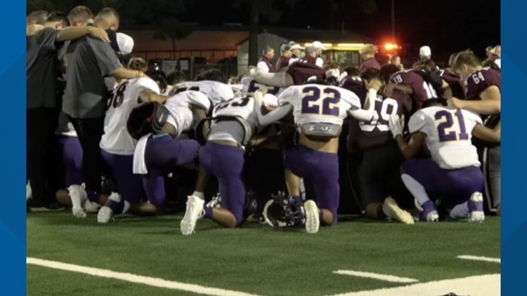 Troup, Texas football player suffers head injury during game | cbs19.tv