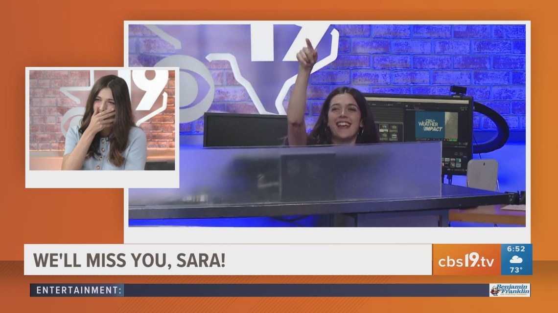 See ya, Sara! CBS19 says 'goodbye' to meteorologist Sara Blue | cbs19.tv